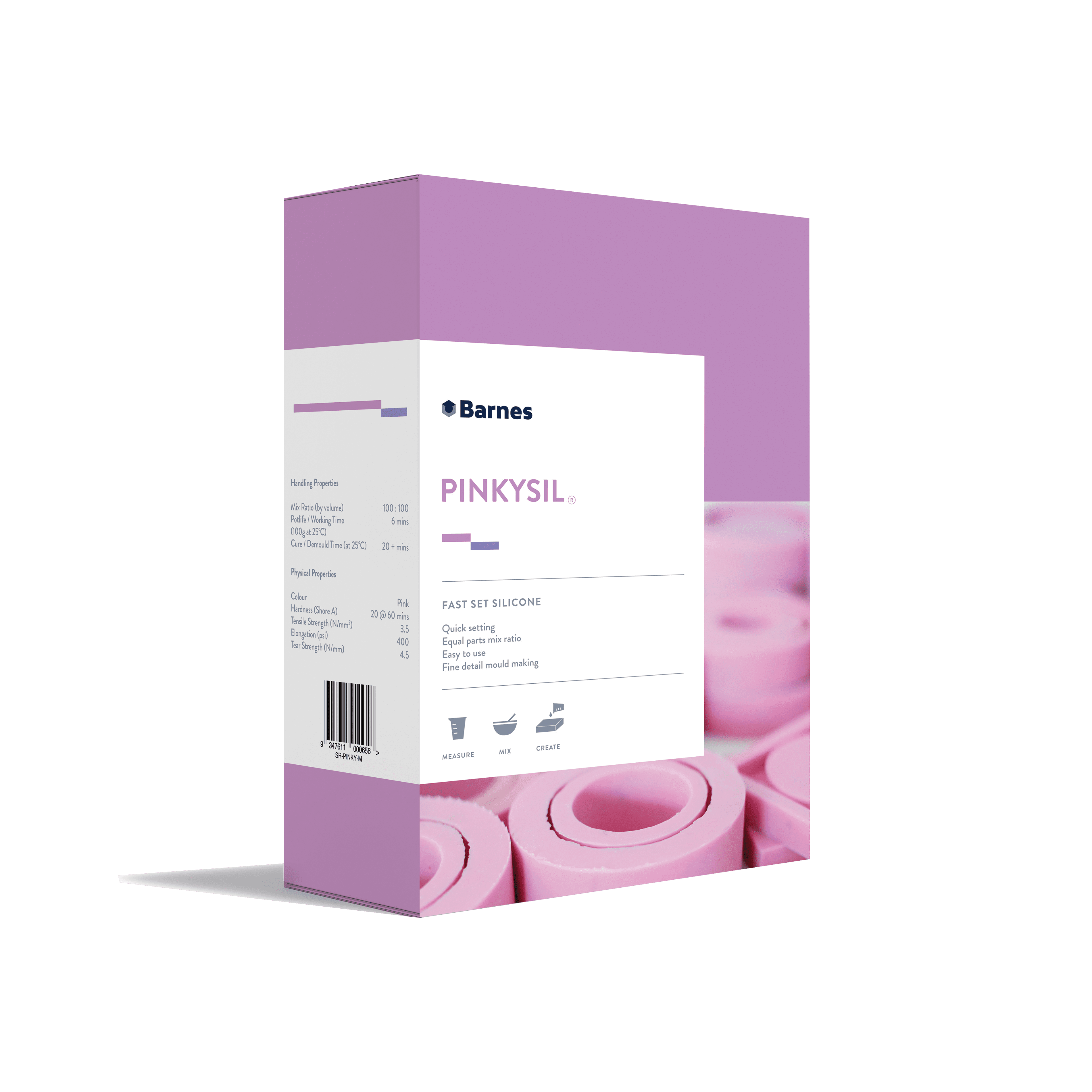 Pinkysil Fast Setting Silicone Rubber - Skin Safe & Easy to Use